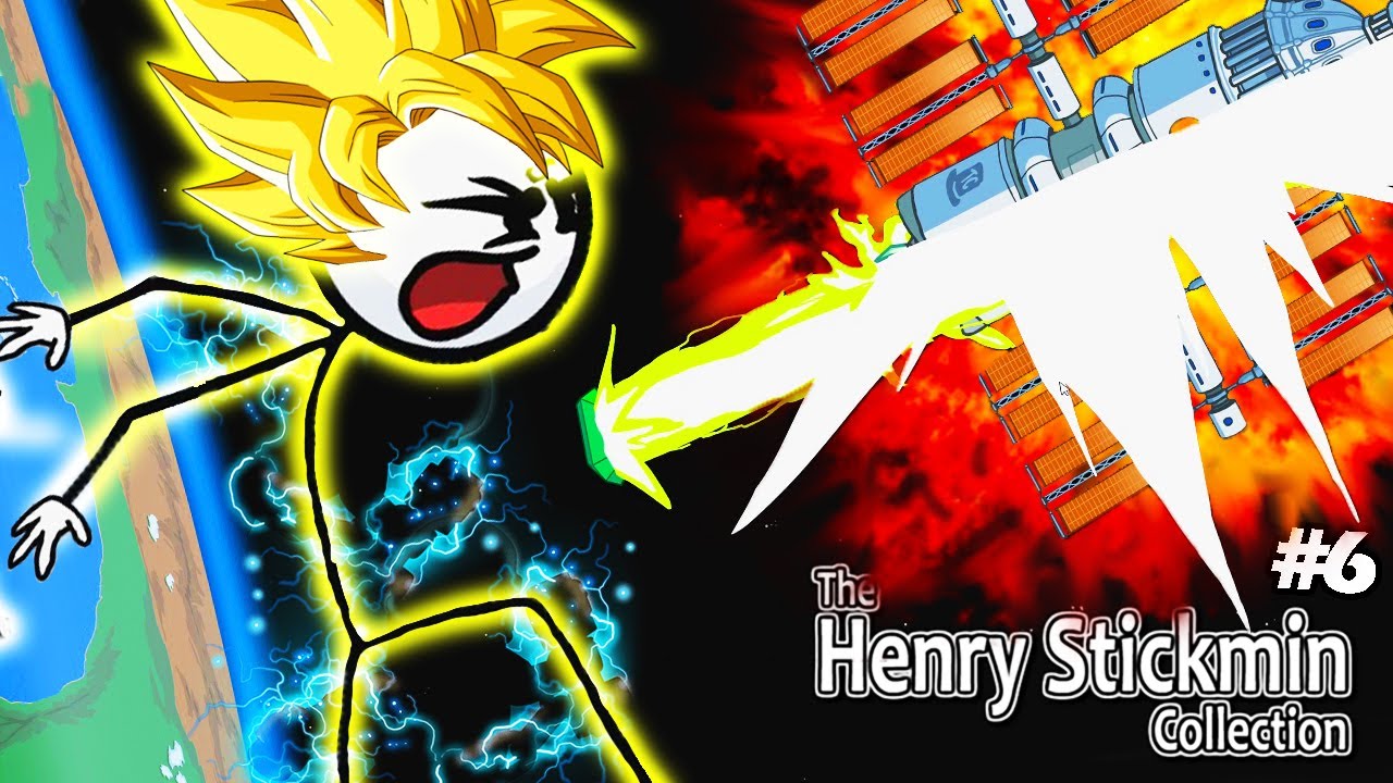 HENRY SE TRANSFORMA EN SUPER SAIYAN 7 | HENRY STICKMIN COLLECTION - YouTube