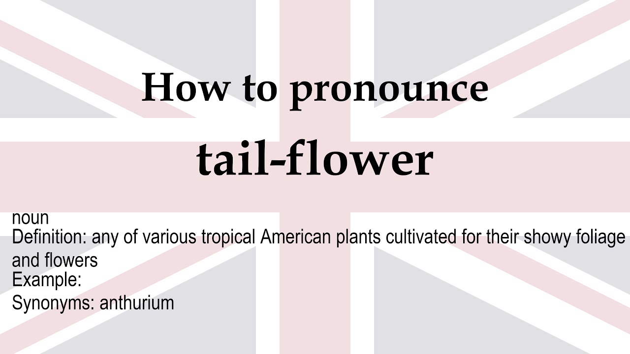 tail flower - YouTube