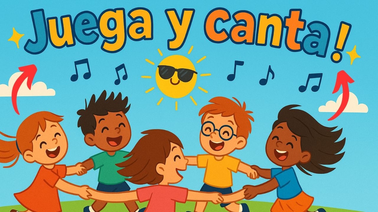 CANCIÓN INFANTIL | para NIÑOS A la Rueda Rueda - para JUGAR y CANTAR👧🧒🎶 ...
