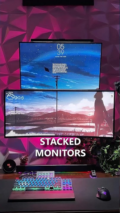 The BEST Monitor Layout! - YouTube