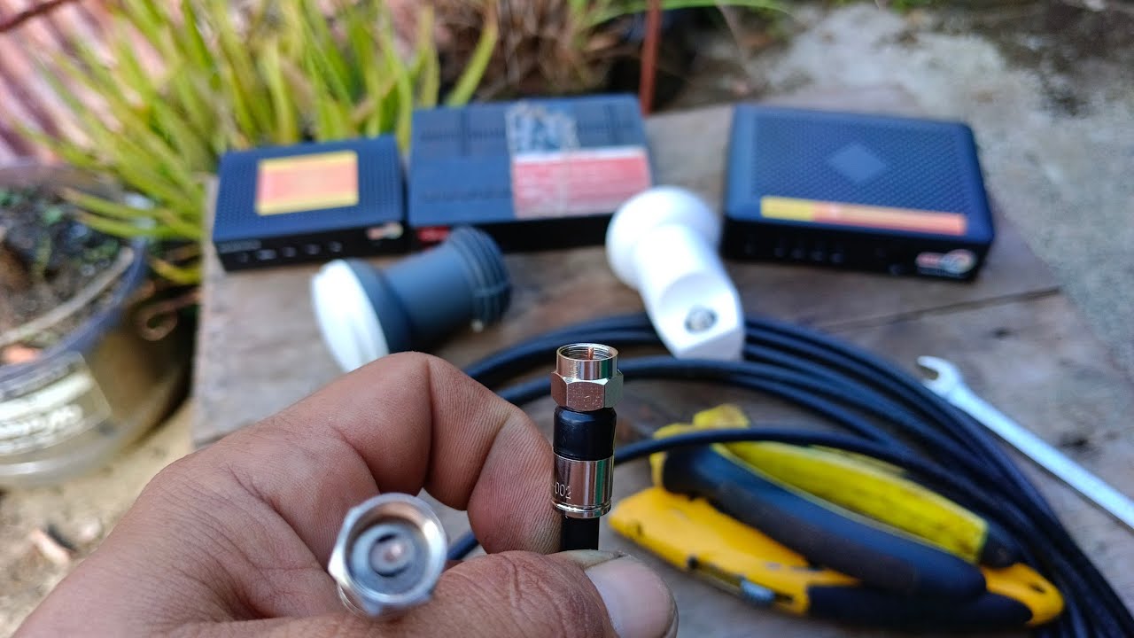 Paano Ang tamang pag splice Ng Cable Wire for LNB and Box Receiver ...