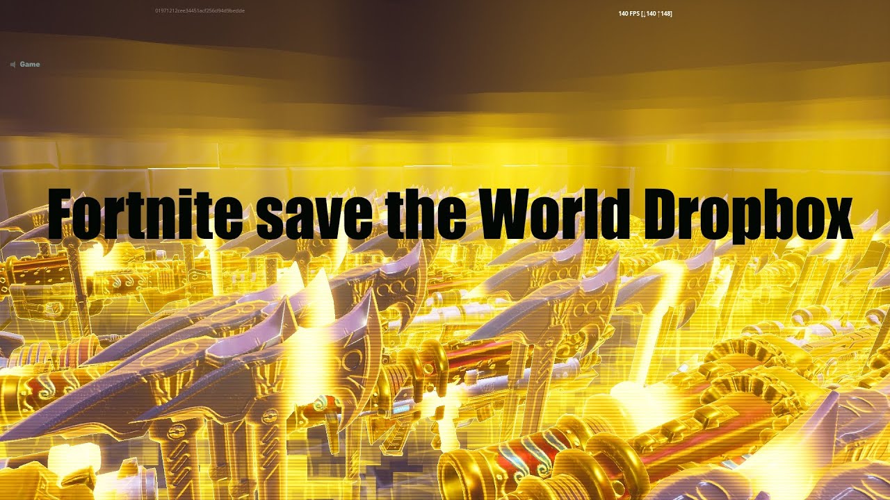 Fortnite Save The World Insane Dropbox Giveaway Live - YouTube