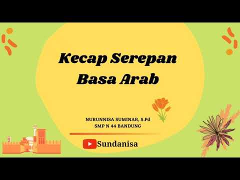 Serepan Basa Arab Dina Basa Sunda - YouTube