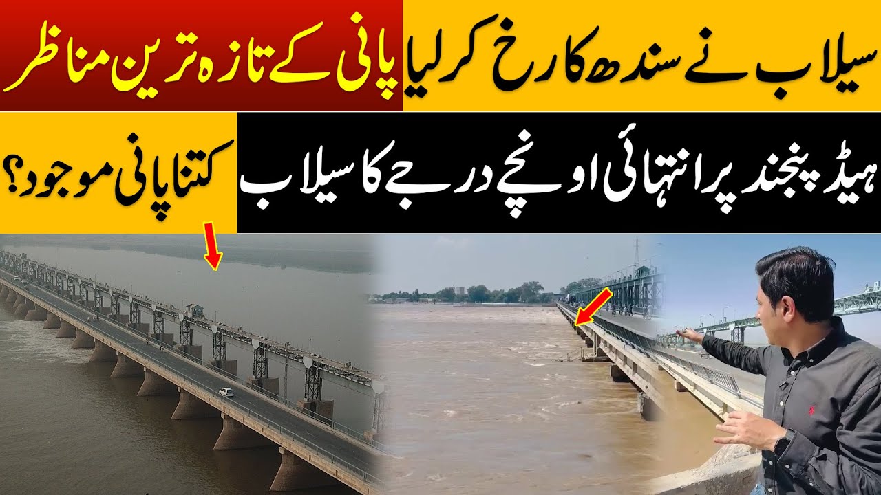 Panjnad River Latest Updates | Water Level in Panjnad 12 Sep | Adil ...