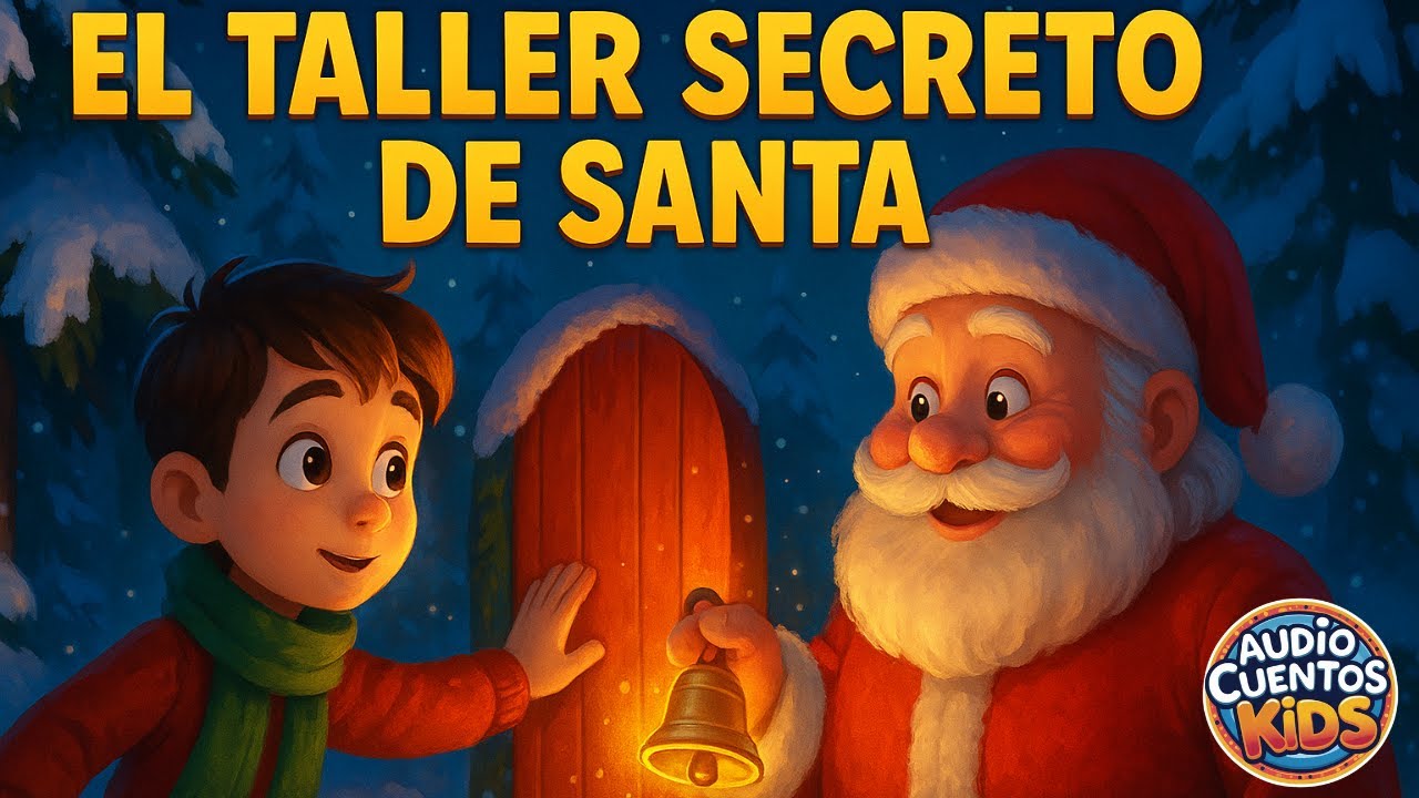 ¿Cómo es Realmente el Taller de Santa? 🎄 | Audiocuento Navideño para ...