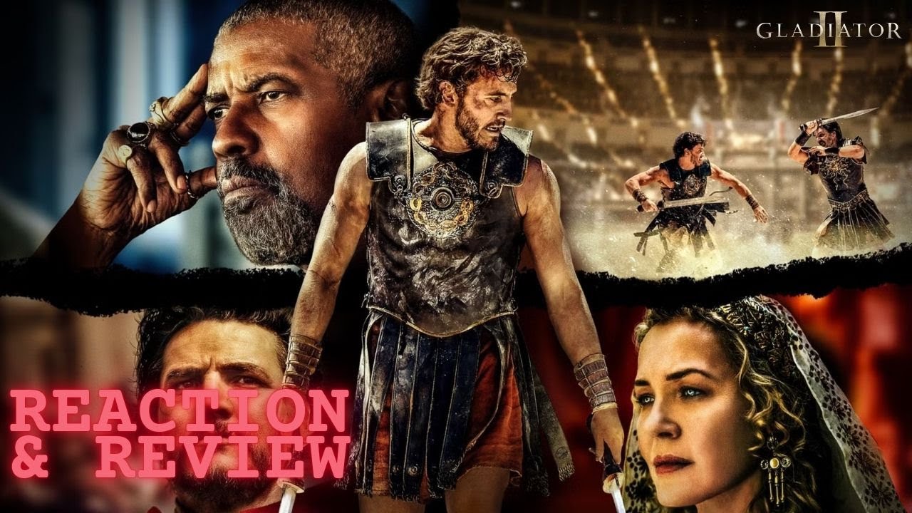 GLADIATOR II | MY REACTION AND REVIEW - YouTube