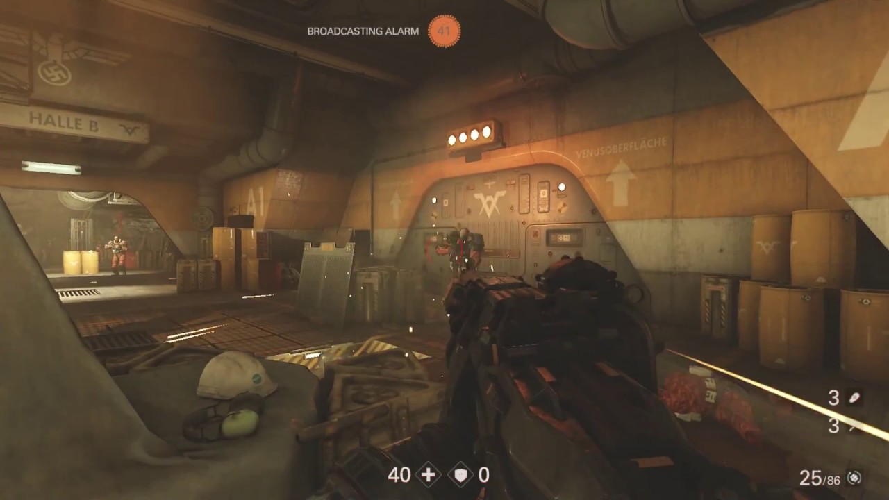 Wolfenstein 2 The New Colossus Gameplay Part 12 Mission Venus Enter The ...