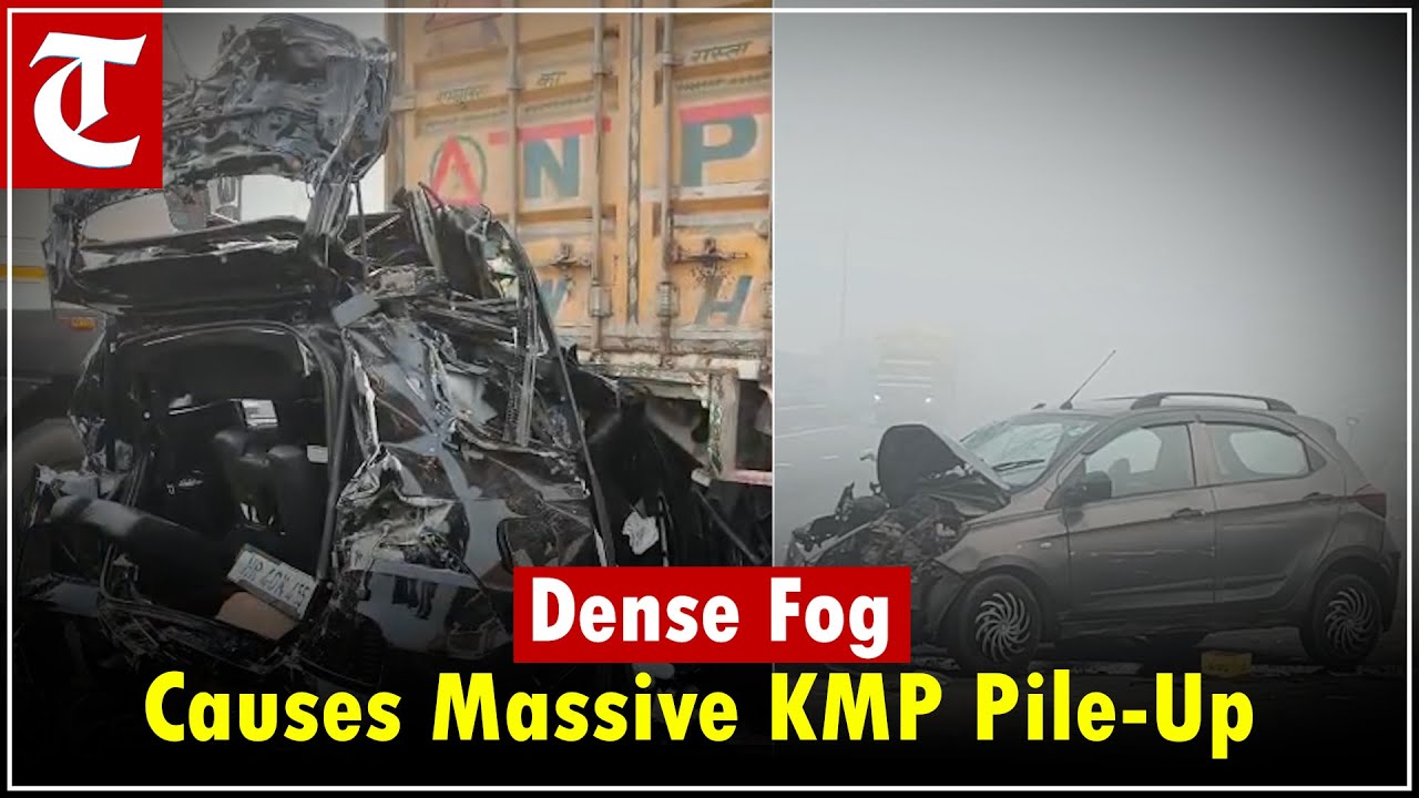 Dense Fog Causes Multi-Vehicle Pile-Up on KMP Expressway, Several ...