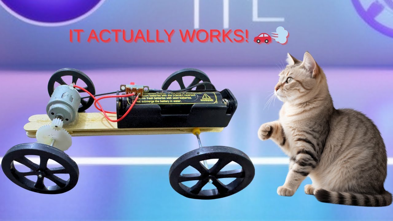 DIY Car at Home – Easy to Make & It Actually Runs! - YouTube