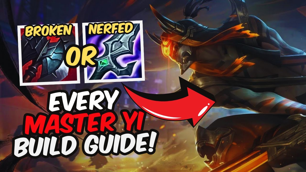 Every NEW Master Yi Build! - Season 14 Build Guide - Wuju Senshi - YouTube