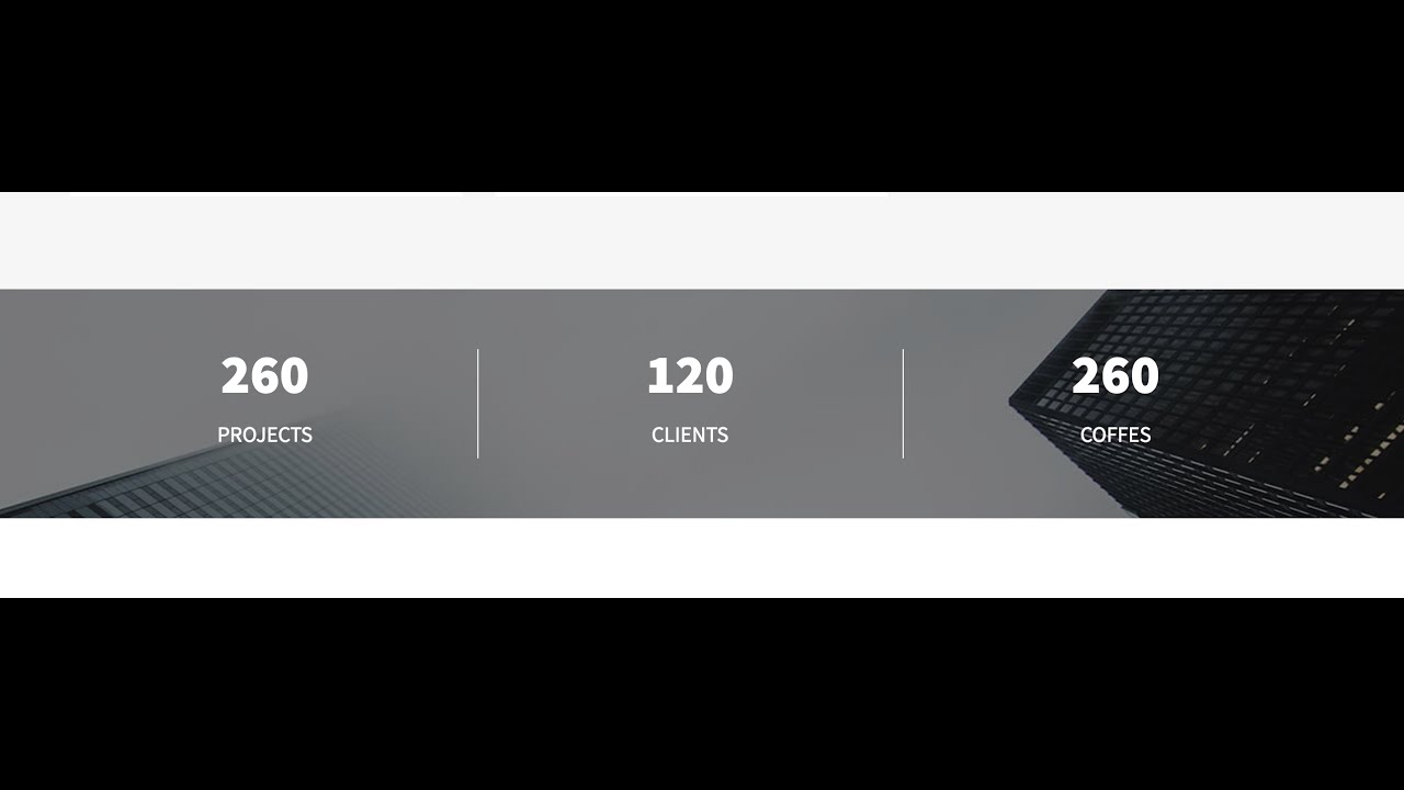 How to Use Counter on Illdy One Page WordPres Theme - YouTube