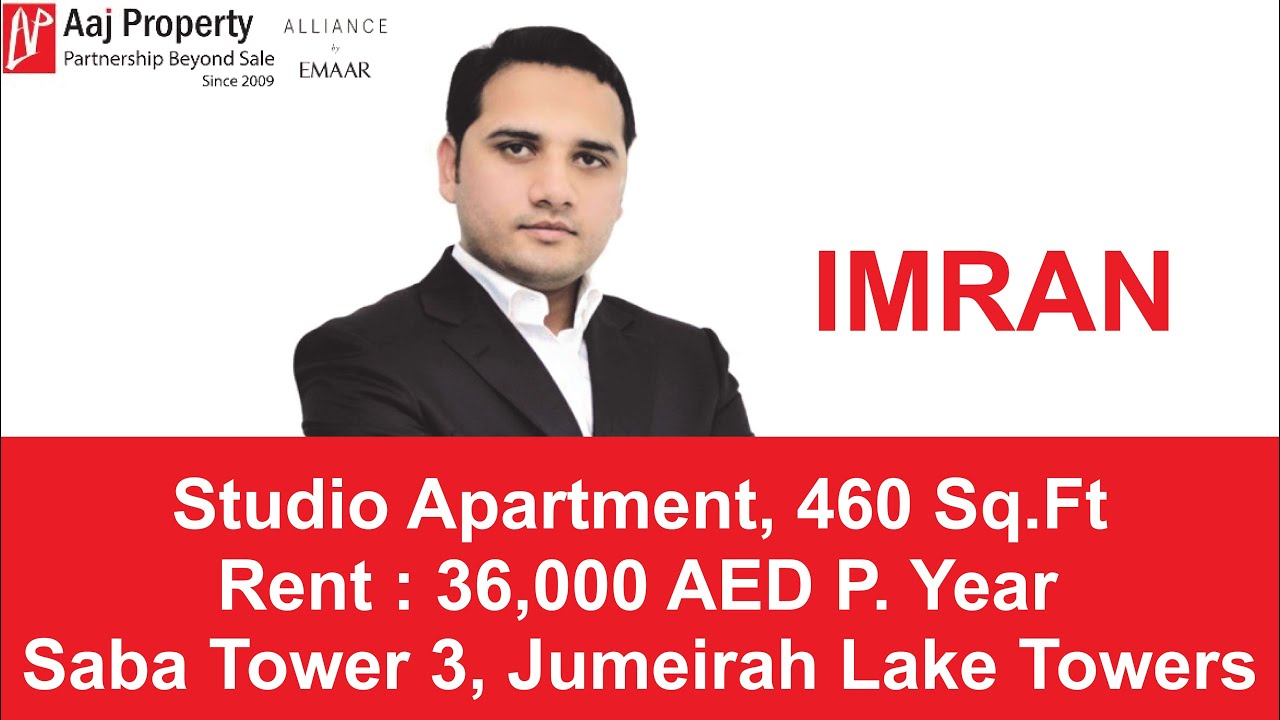 Saba Tower 3, Jumeirah Lake Towers. Fully Furnished Studio, Near Metro ...
