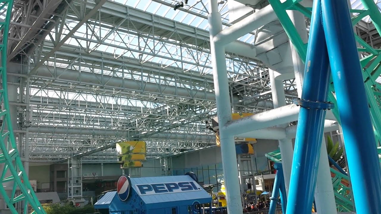 Mall of America zip line - YouTube
