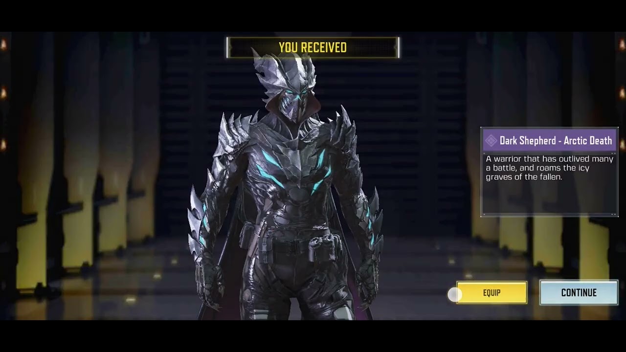 Mythic Krig 6 - Ice Drake Full Lucky Draw CODM. Cold Embrace Mythic ...