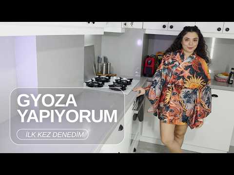 Evde Gyoza Yapıyorum | Mutfak Vlog #kitchen #food #vlog