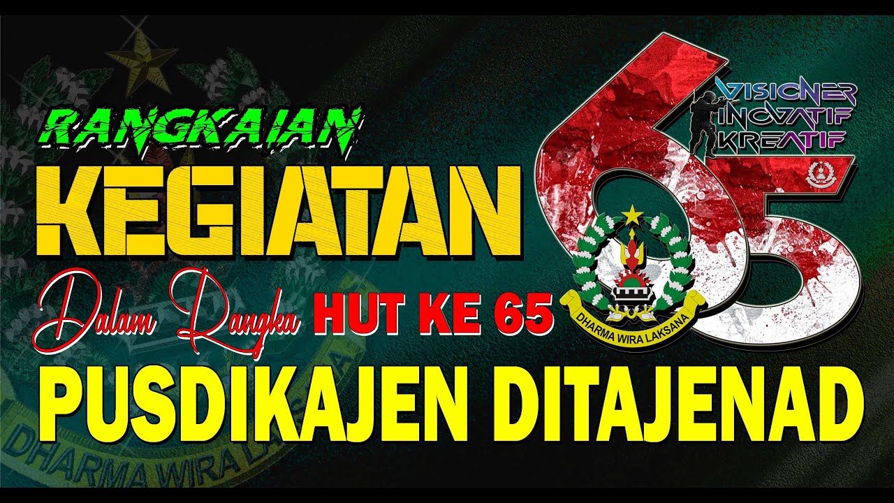 HUT PUSDIKAJEN 2022 #tniad #hut #lembang #pusdikajen #ajen - YouTube