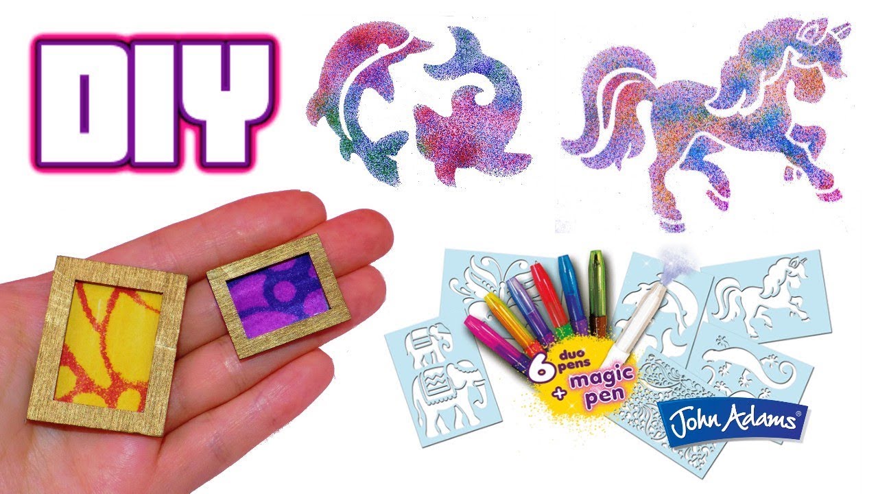 DIY BLO Pen Art with John Adams BLO Pens & How to Make Miniature ...