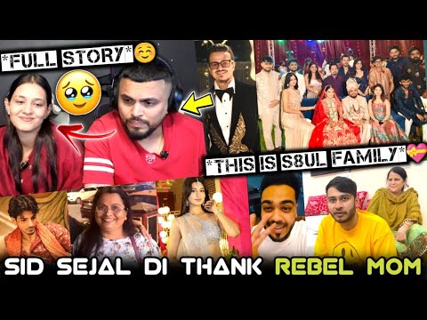 Mom Cried On Thug Support🥺Sid Emotional Thank Mamba Rebel S8UL Family🧿Zgod Msg Sid💞Rebel Mom Gift❤️