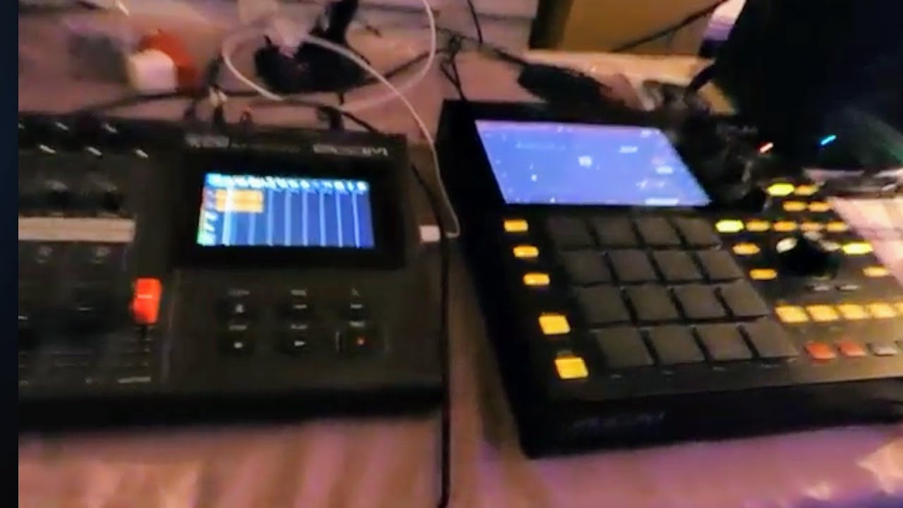 LINEAR ARRANGEMENT on the MPC One using the ZOOM R20 how-to video - YouTube