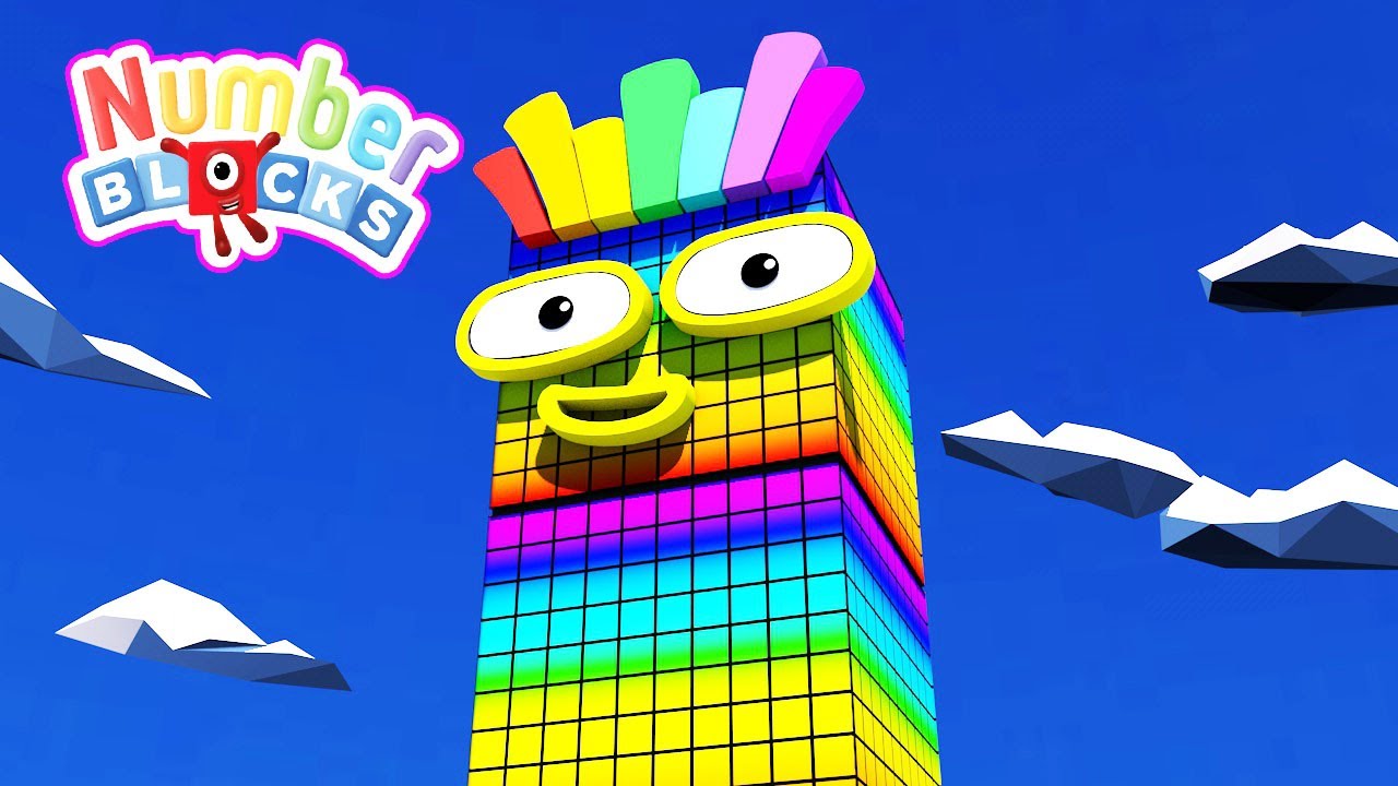 The Amazing Numberblocks 7,000,000 HUGE Standing Tall Numbers Pattern ...