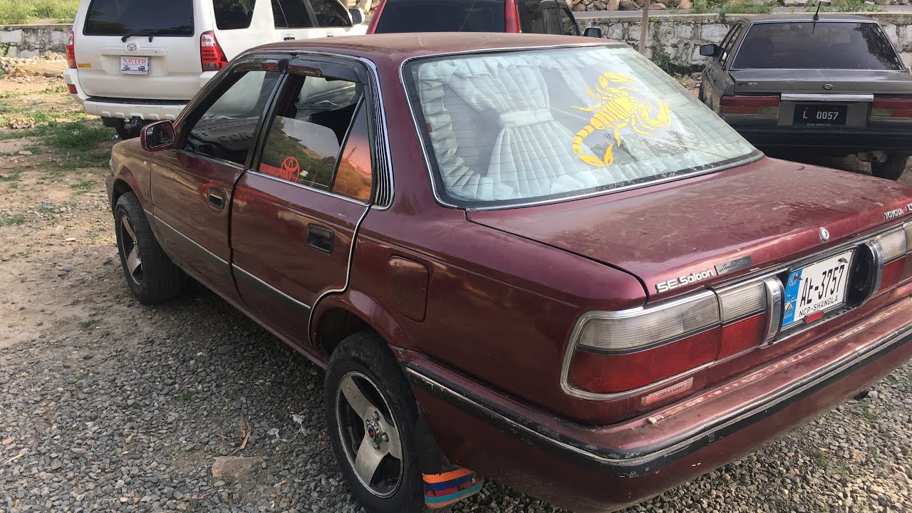 corolla 88 || non custom paid || low price || disel - YouTube