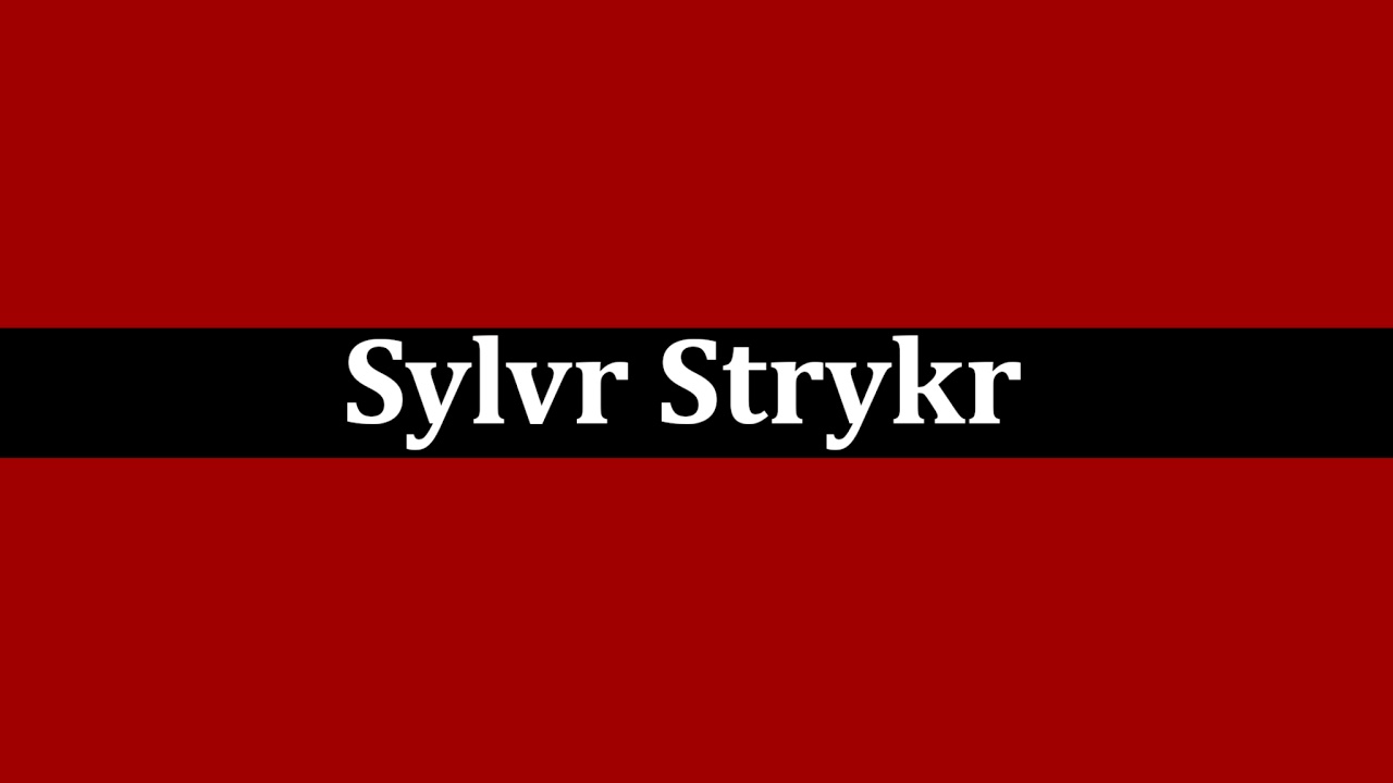 Sylvr Strykr Live Stream - YouTube