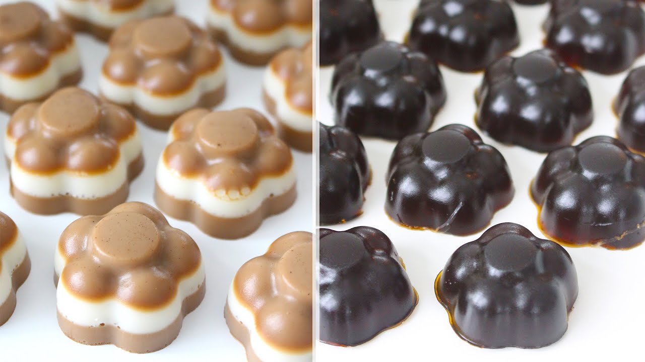 Coffee Gummies Recipe - Americano & Latte Flavour!! - YouTube