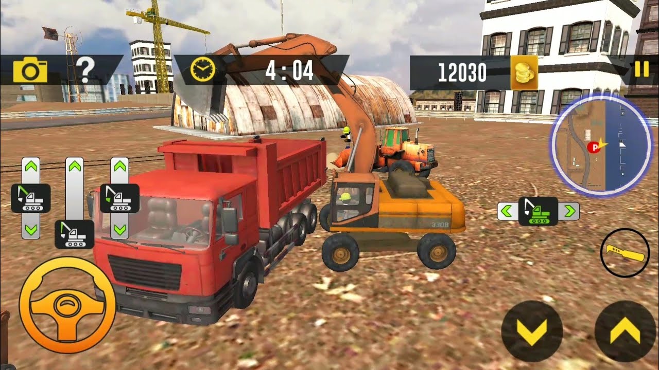 Stickman City Construction Excavator - Ep 1 Crazy Dozer | Dozer Games ...