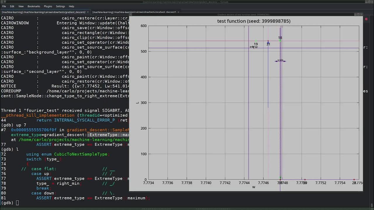 C++ - designing an accelerated "gradient descent" algorithm. - YouTube