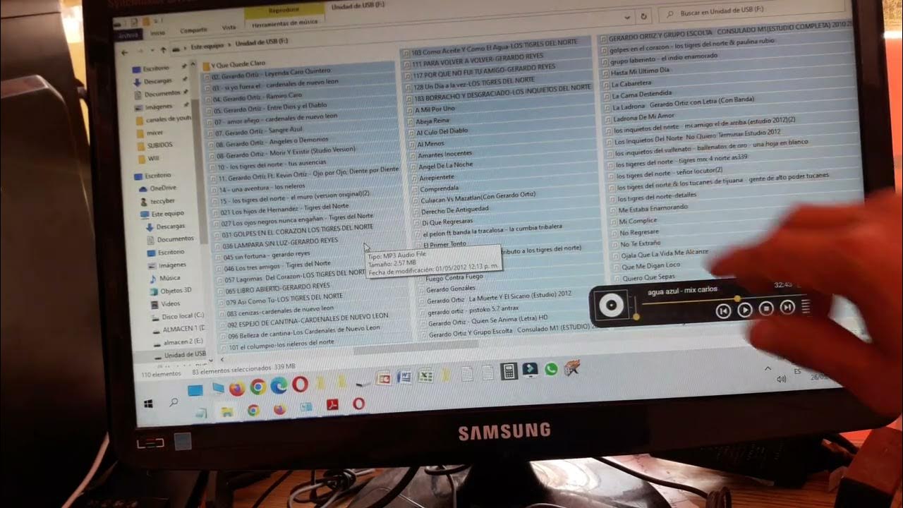 como pasar musica a memoria usb o microsd desde tu computadora - YouTube