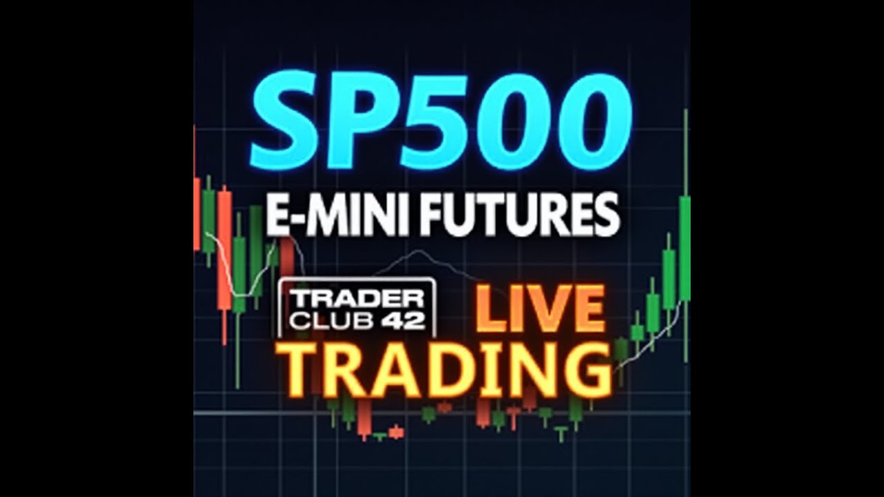 21.08.2025 - Live Trading S&P 500 E-mini Futures CME - YouTube
