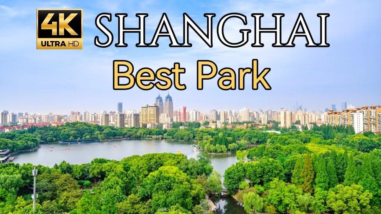 Shanghai Park, One of The Best, Changfeng Park, Putuo District | China Street Walk 4K - YouTube