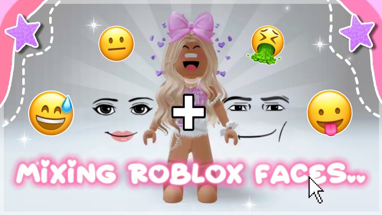 Mixing Roblox Faces! 😜🥴 ~ Roblox Trend 2023 ~ Fufu Unicorn 💘☆ - YouTube