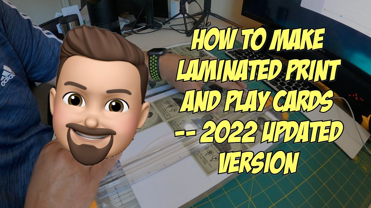 How To Make Laminated Print And Play Cards 2022 Update YouTube How To Make Laminated Print And Play Cards 2022 Update YouTube