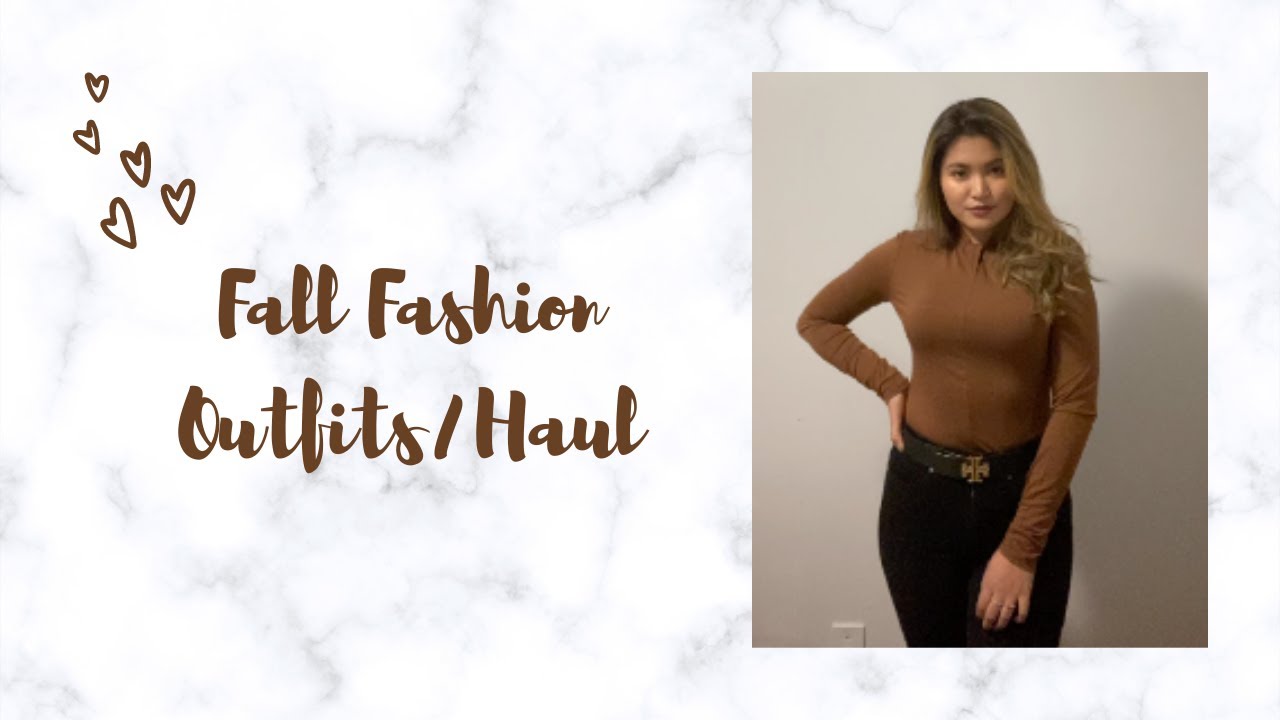Fall Fashion Haul 2020 - YouTube