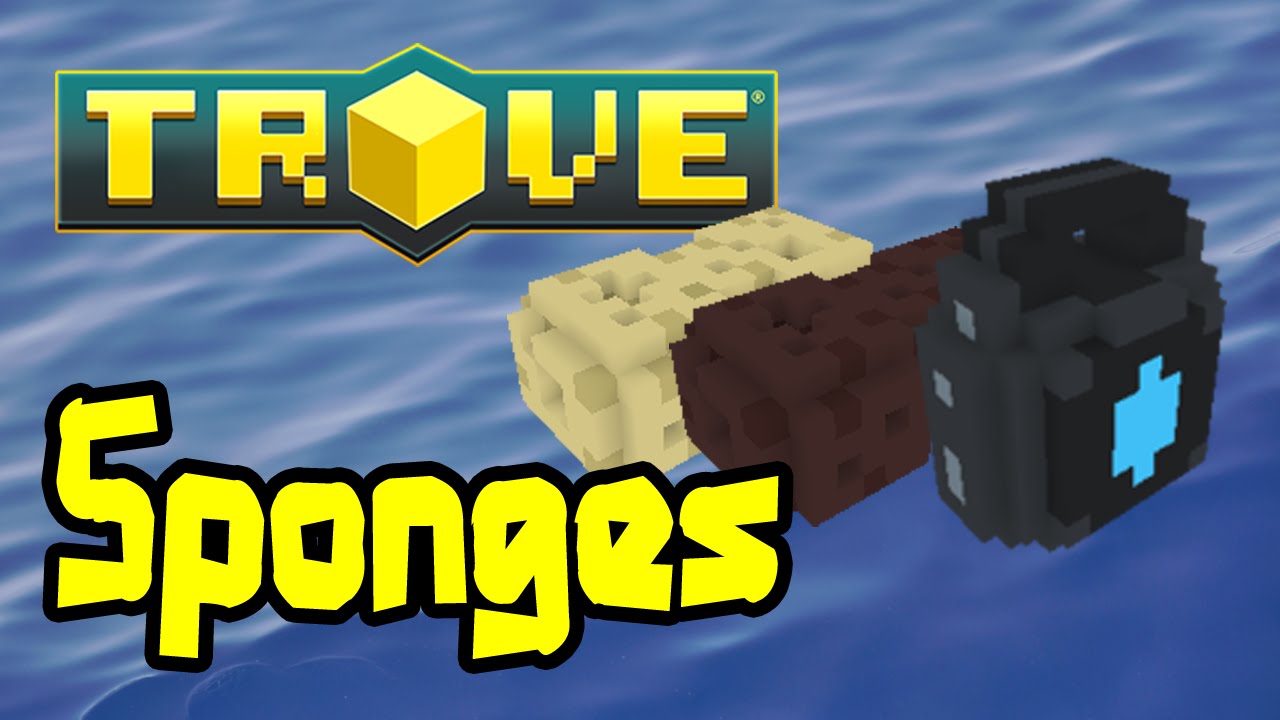 [OUTDATED] TROVE | HOW TO: SPONGES AND LIQUID BLOCKS - YouTube