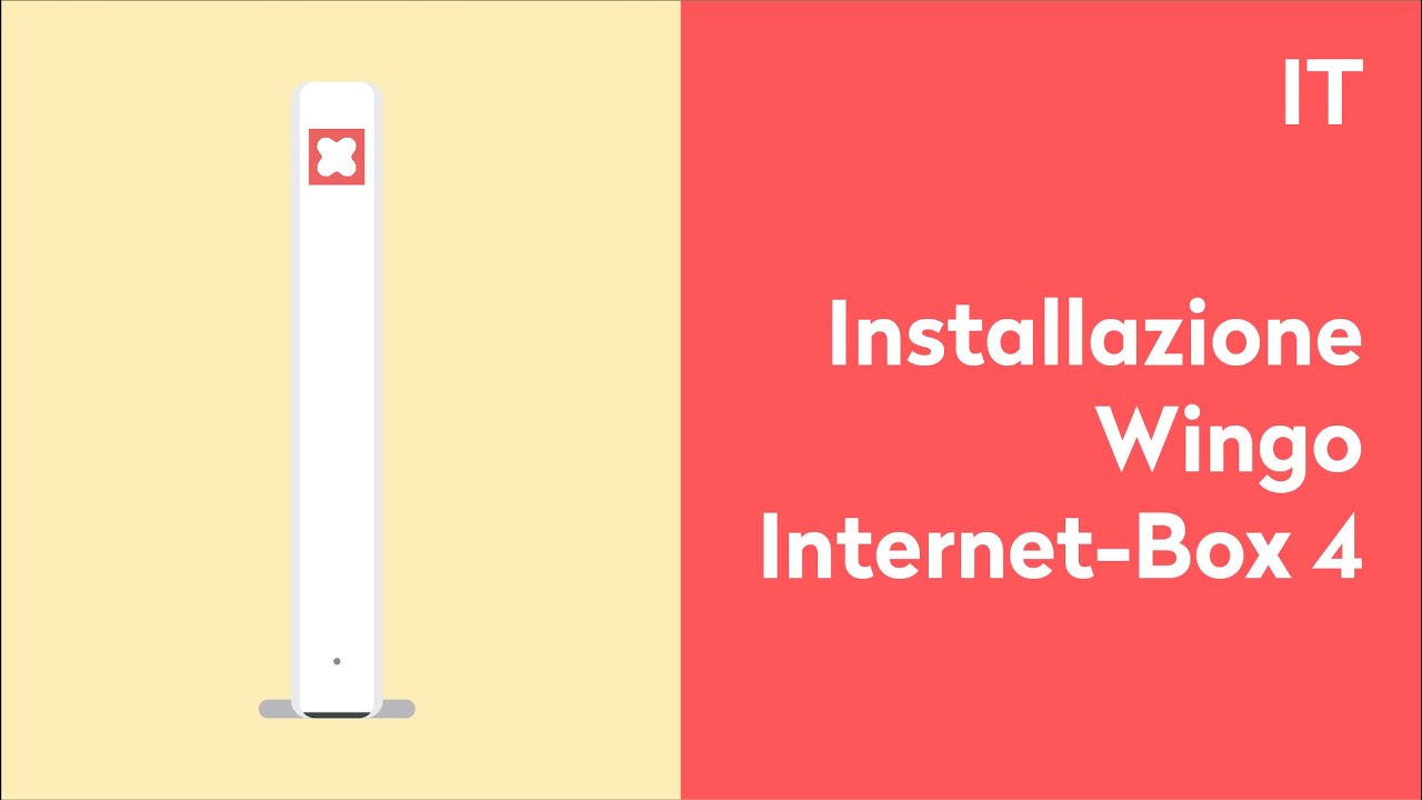 Come si installa Wingo Internet-Box 4? | Wingo Help - YouTube