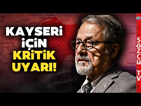 '7 Üzerinde Deprem Üretir' Naci Görür'den Kayseri İçin Korkutan Uyarı!