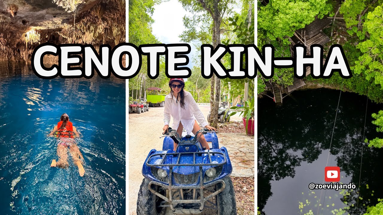 Tour de Cenotes en Cancún 🔴 CENOTE KIN-HA, Ruta de los Cenotes | Costos ...