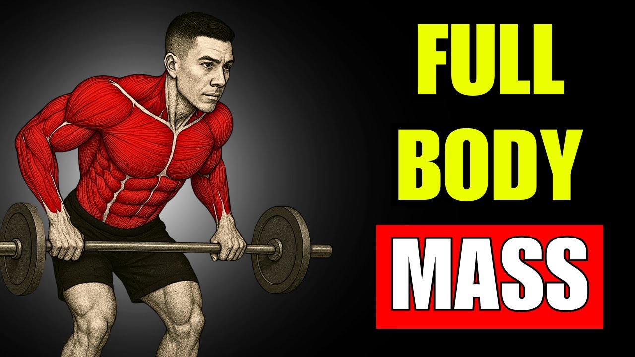 The ONLY 7 Exercises Men Need for MASS (GET HUGE GAINS) - YouTube