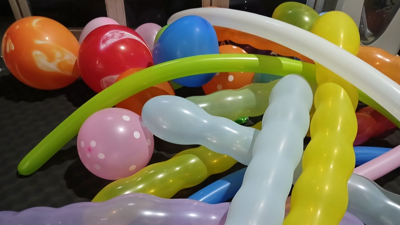 Great....Play And Fun With All Types Of Balloons #balloon - YouTube