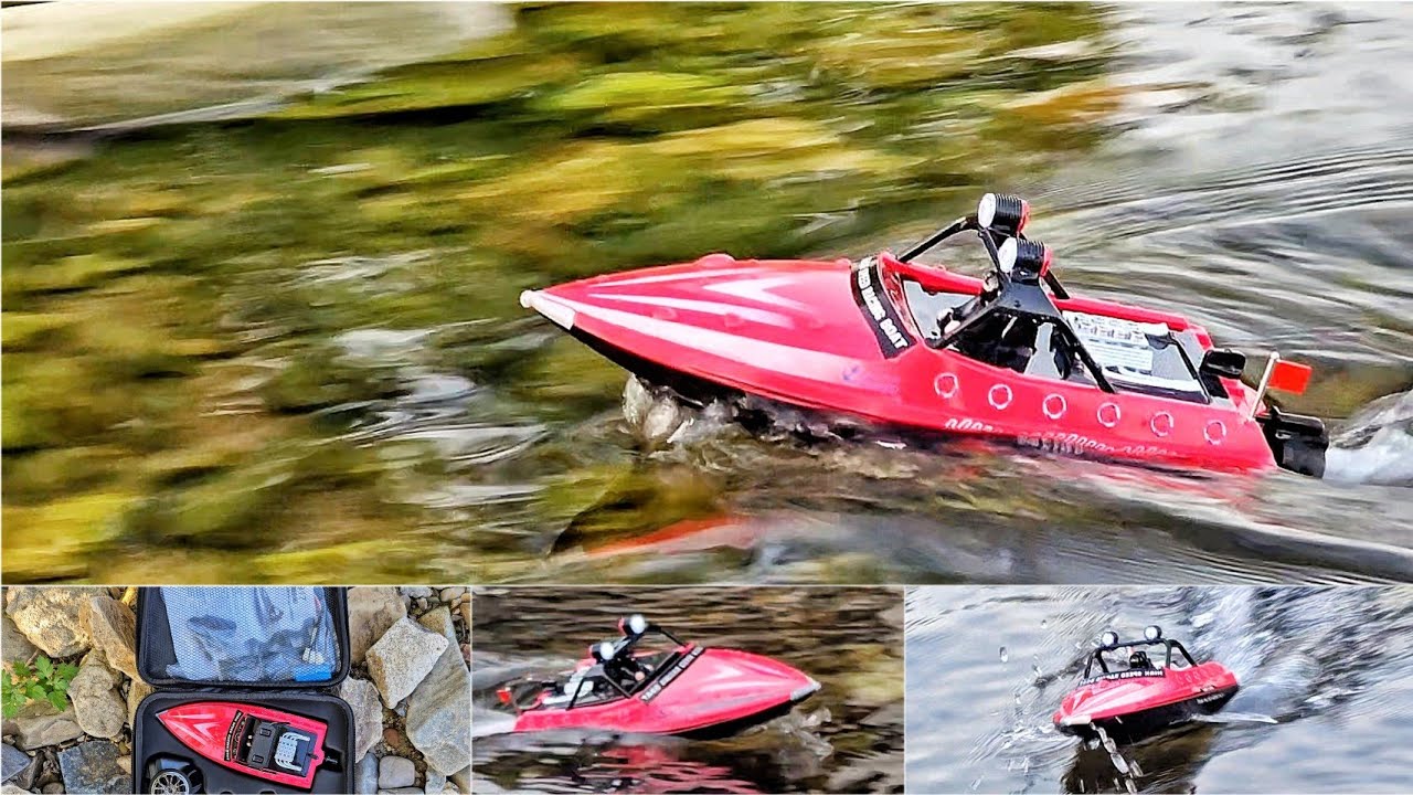 Exciting Unboxing & Thrilling Run || WLtoys WL 917 Mini RC Jet Boat ...