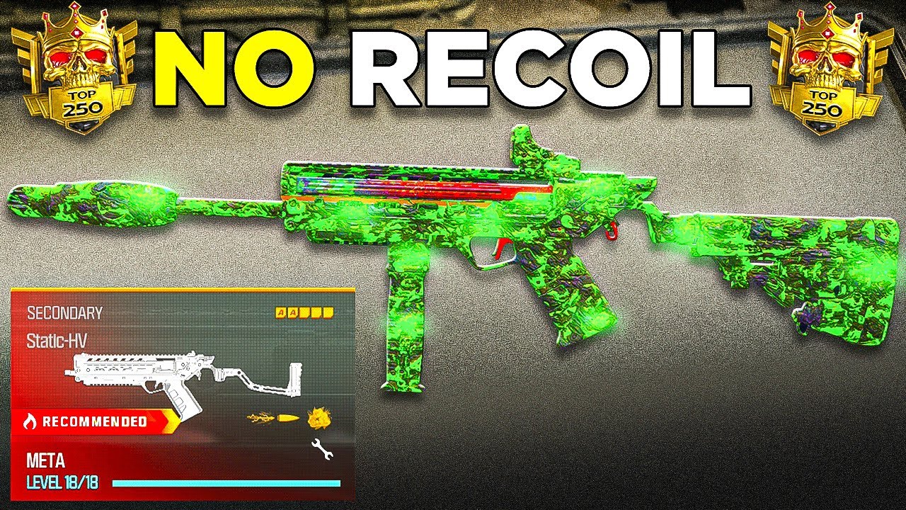 *NEW* NO RECOIL STATIC HV Loadout is META in Warzone 3! 🤯 ( Best STATIC ...