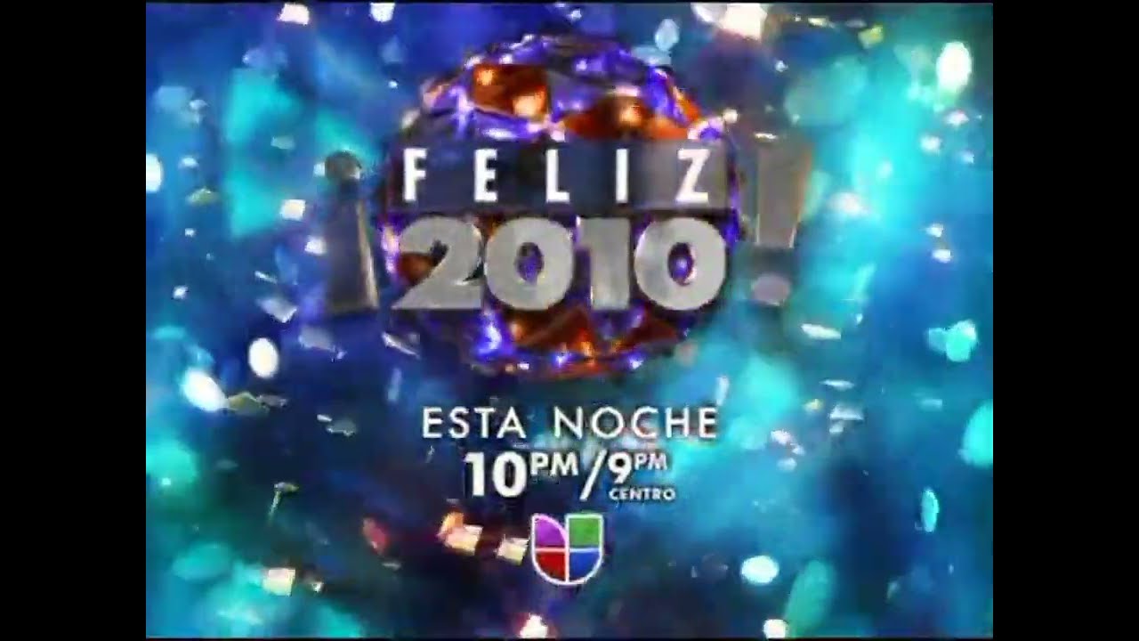 Feliz año 2010 Univision especial promo - YouTube