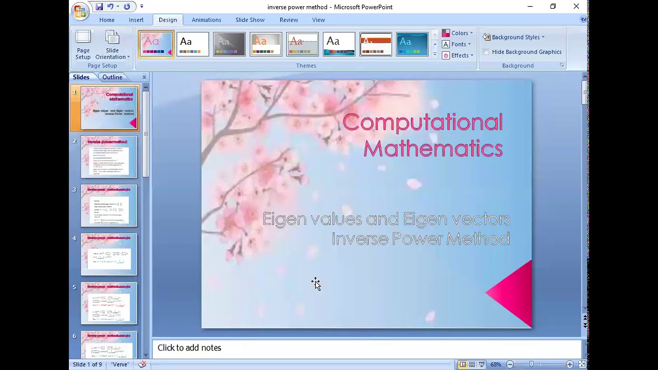 inverse power method with an example - YouTube