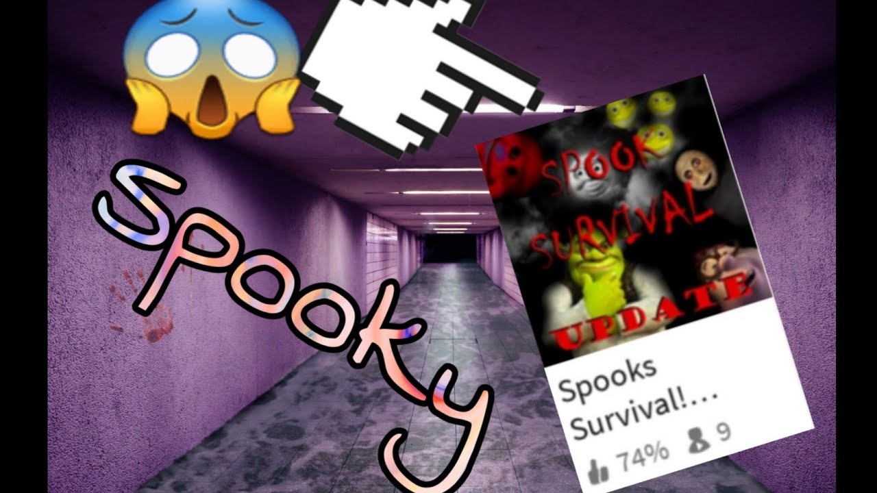 Spook Survival?! 😱😱 -Roblox- - YouTube