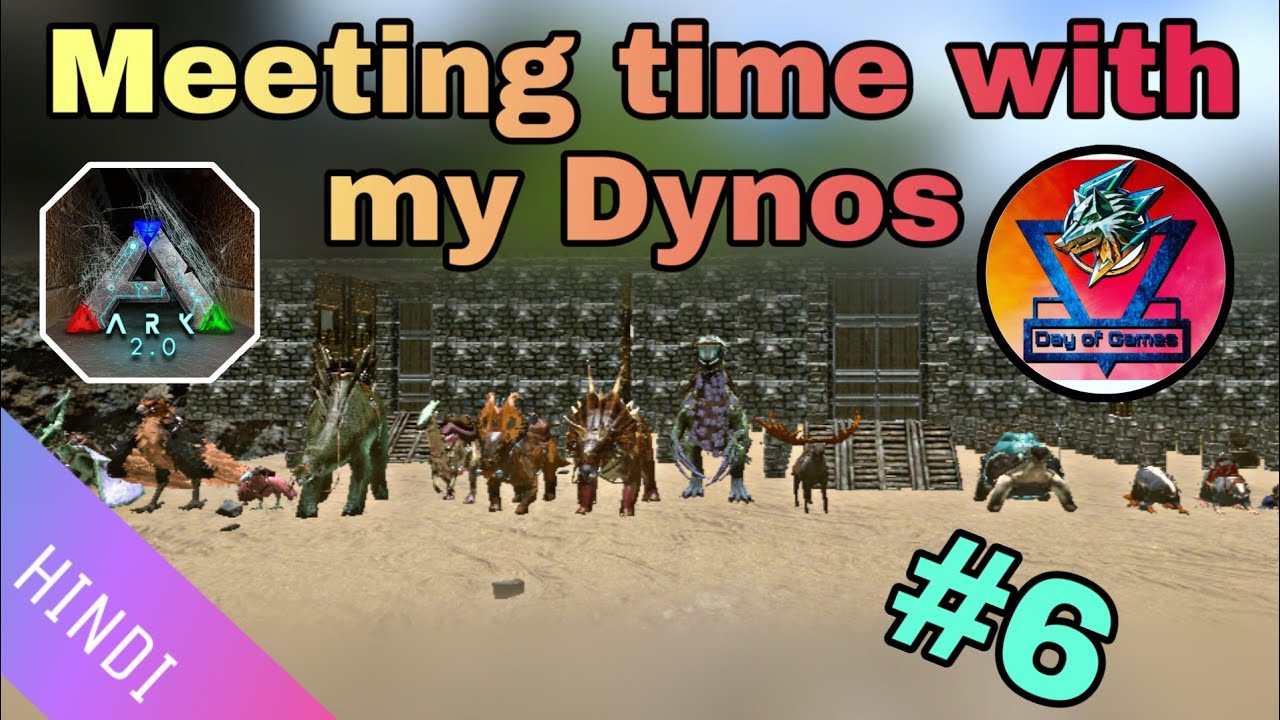 ARK: Survival evolved mobile - Meet my all dinosaurs and suggest their ...