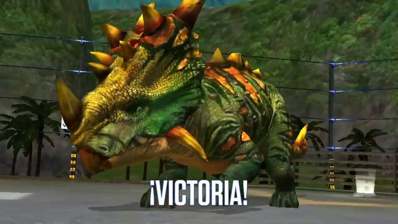 Jurassic World The Game Player Duel Battle 809 Pachyrhinosaurus