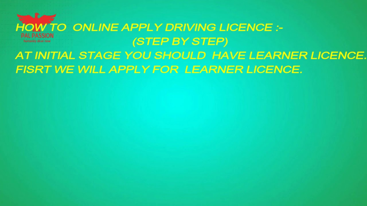 How to apply online driving licence/learner licence. ऑनलाइन ड्राइविंग ...