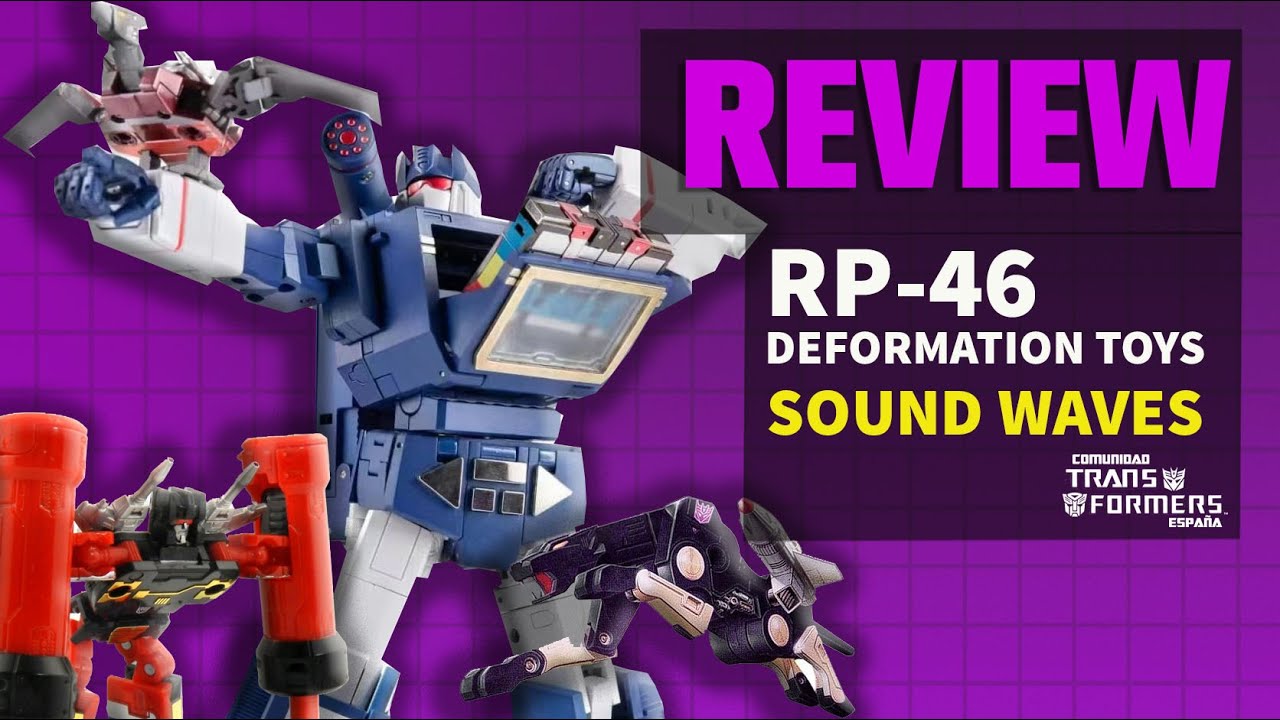 Sound Waves RP 46 KO Fans Toys Review HD ESPAÑOL - YouTube